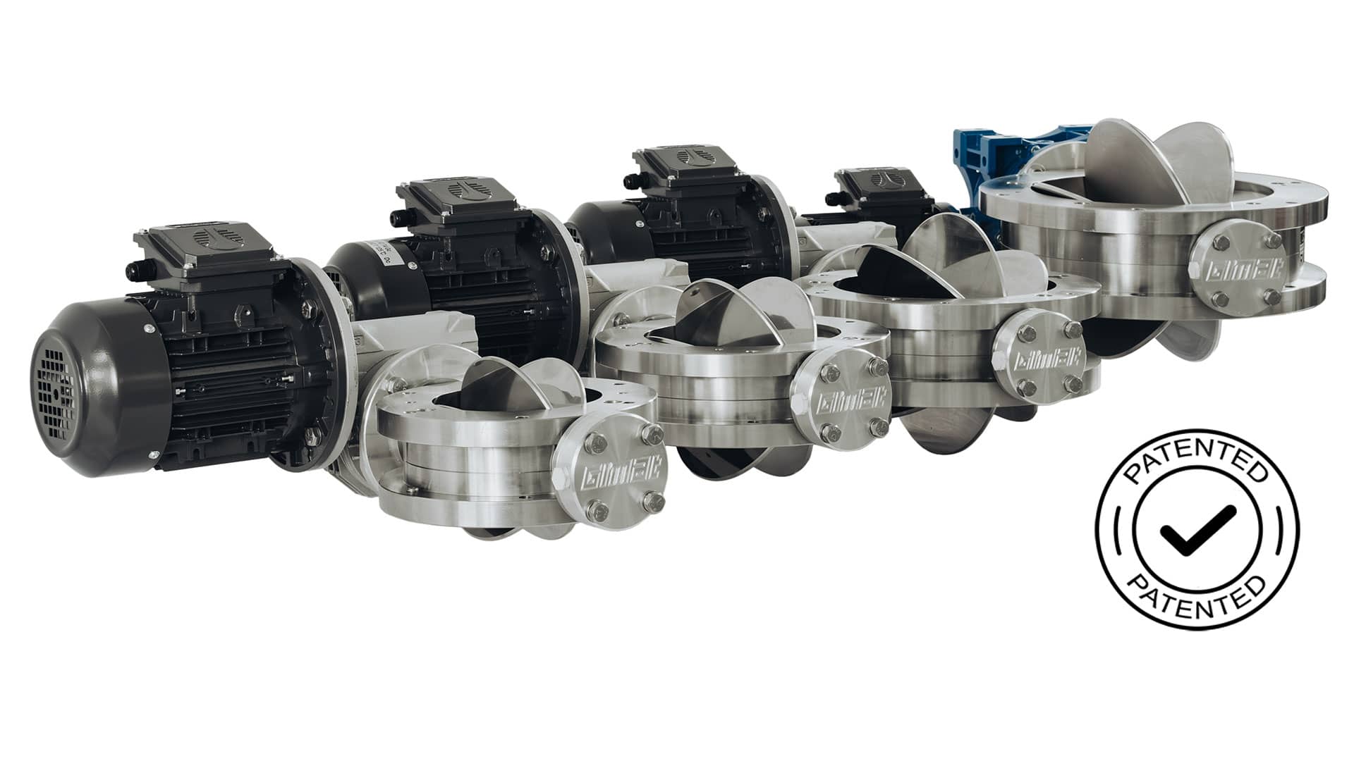 Rotary valves for powders and granular materials | Gimat UK